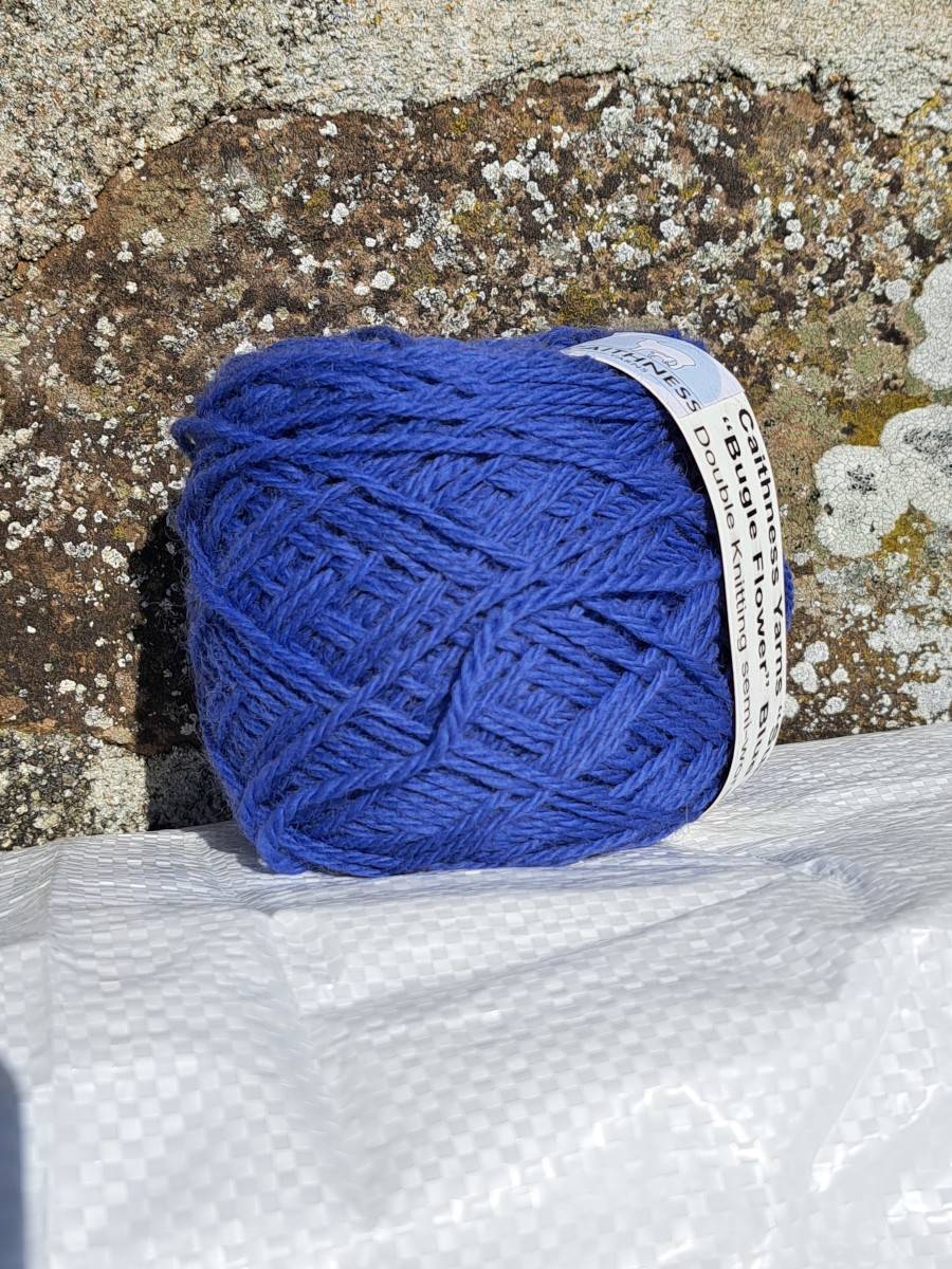 "Bugle Flowers" Blue - Caithness Yarns